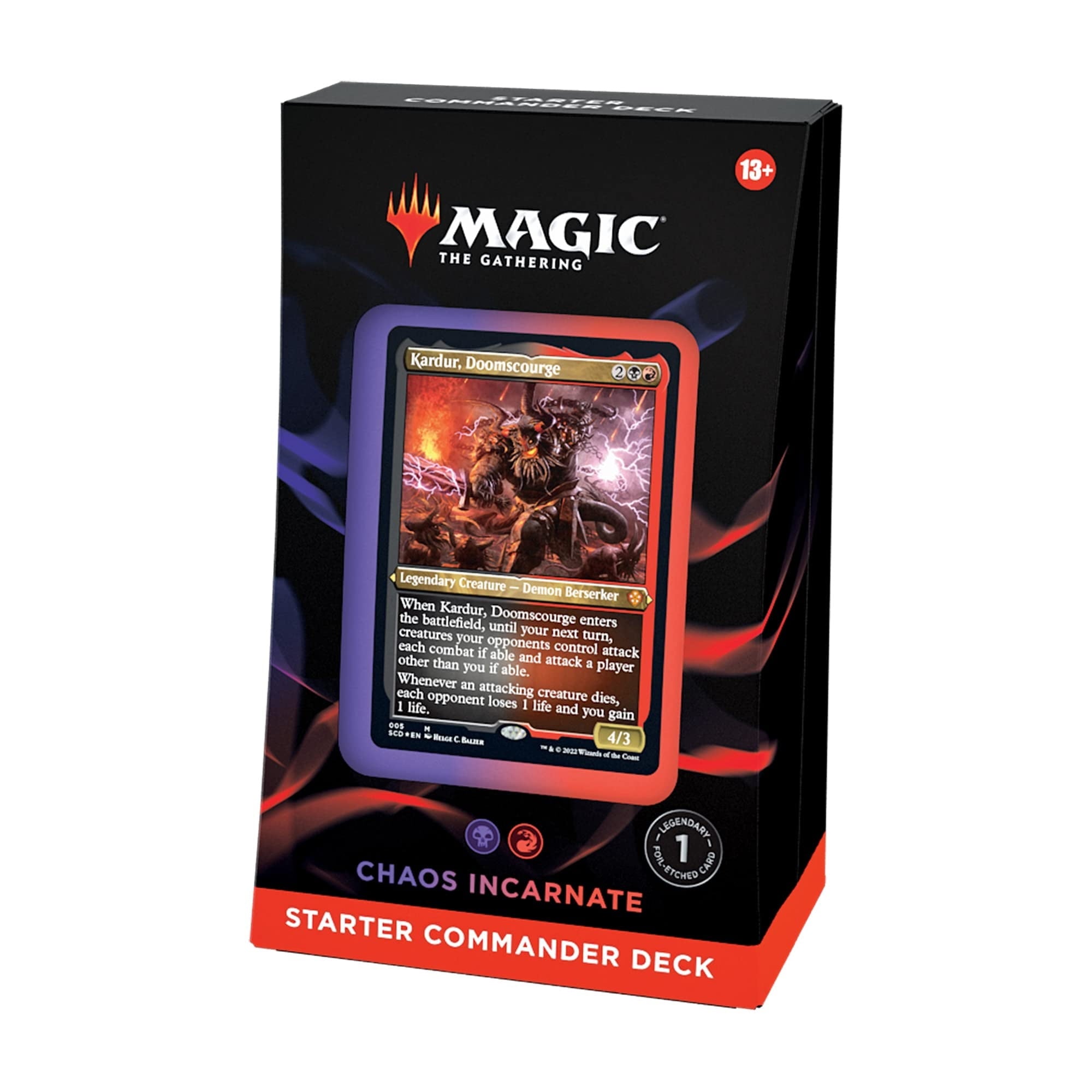 Magic The Gathering Starter Commander Deck Chaos Incarnate