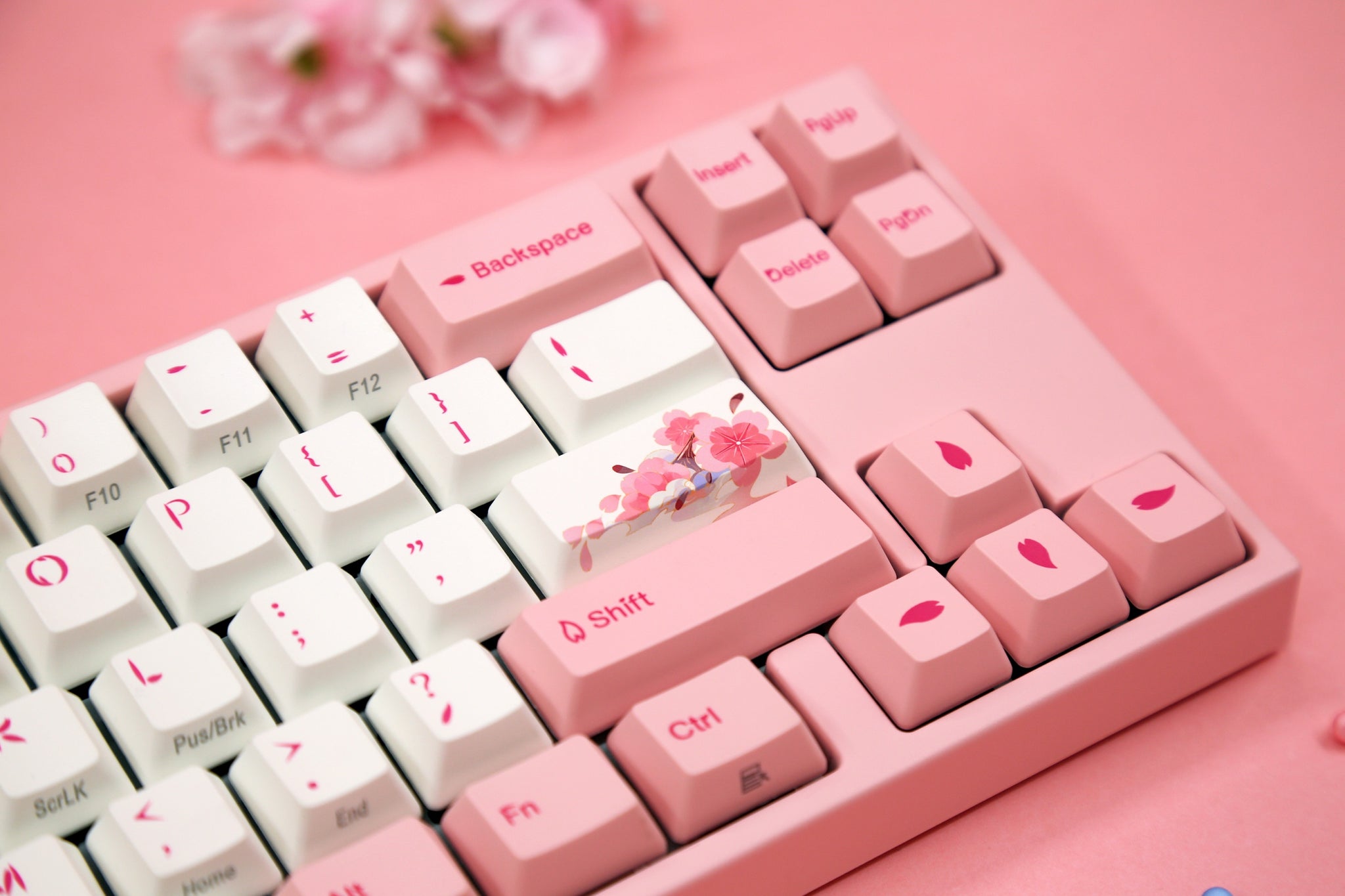 Ducky x Varmilo MIYA Pro Sakura R2 65% Bluetooth Dye Sub PBT Mechanica