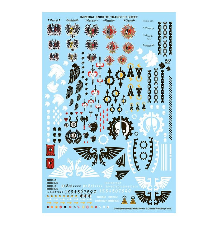 Warhammer 40000 Imperial Knights Knight Preceptor Canis Rex