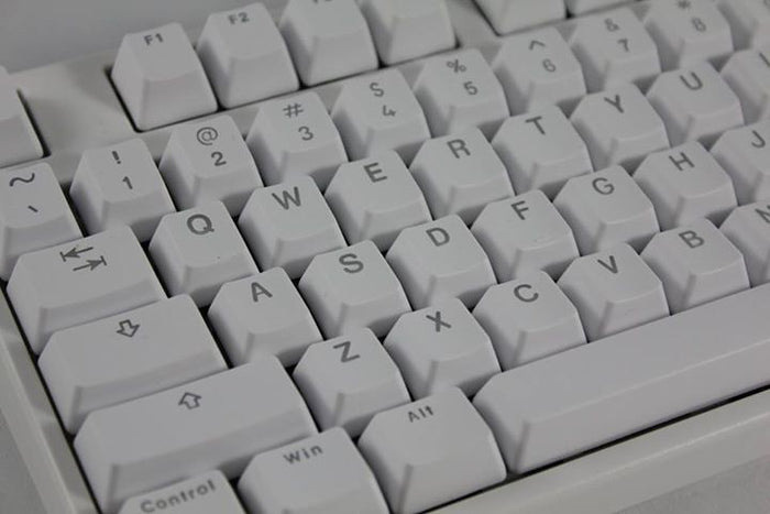 Vortex 104 Key White PBT+POM Backlit Double Shot Keycap Set