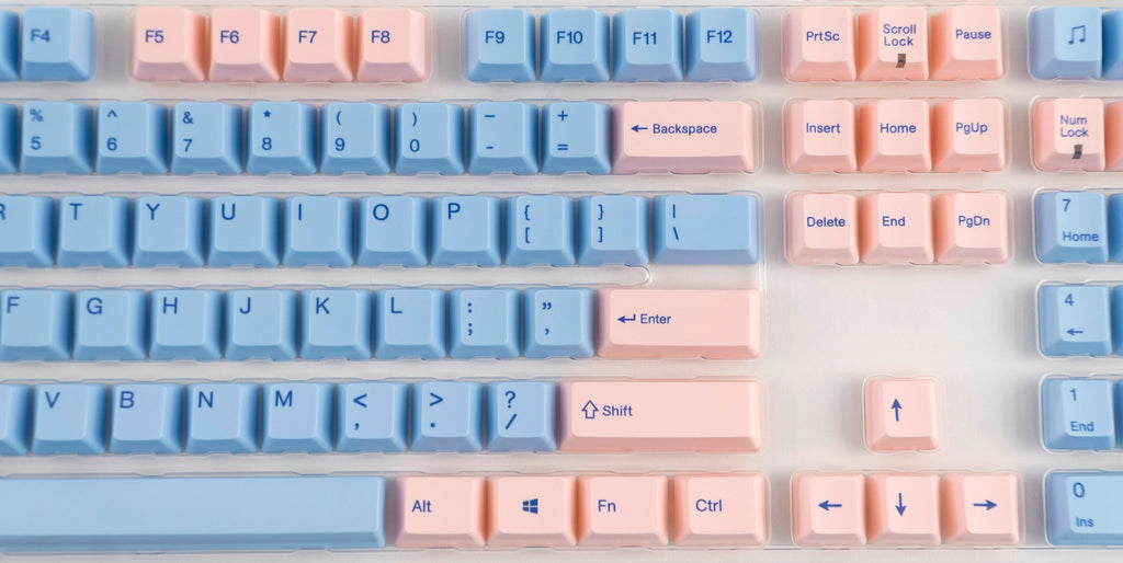Varmilo Blue / Pink 108 Key Varmilo Profile Dye Sub PBT Keycap Set