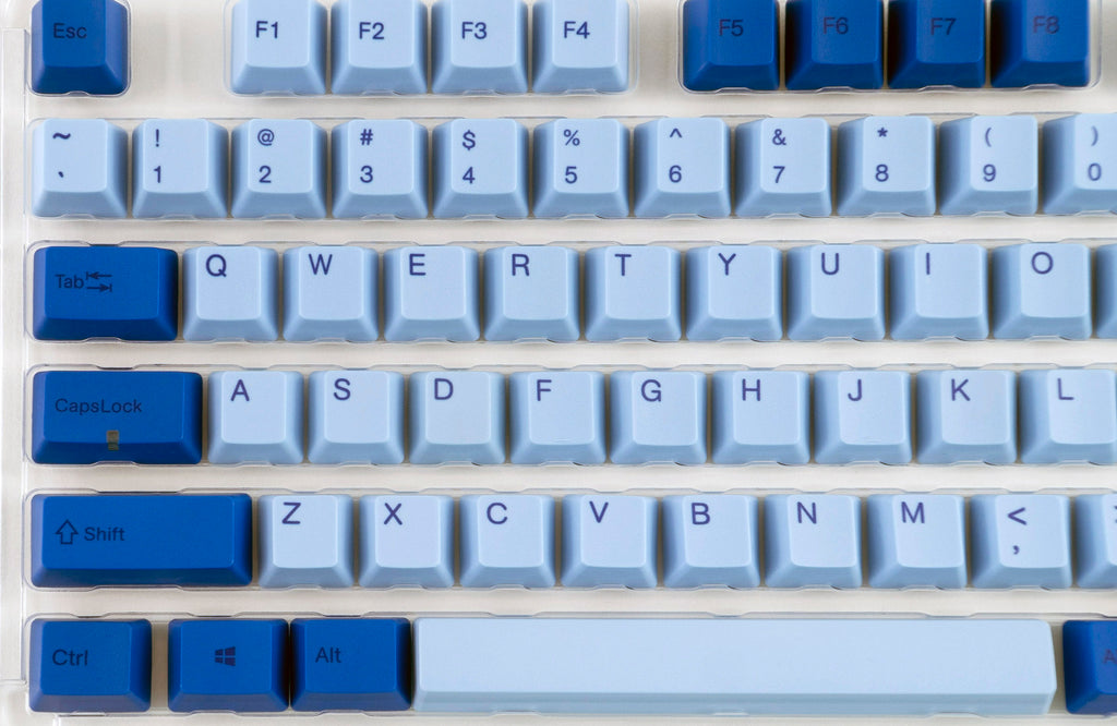 Varmilo Blue / Light Blue 108 Key Varmilo Profile Dye Sub PBT Keycap S