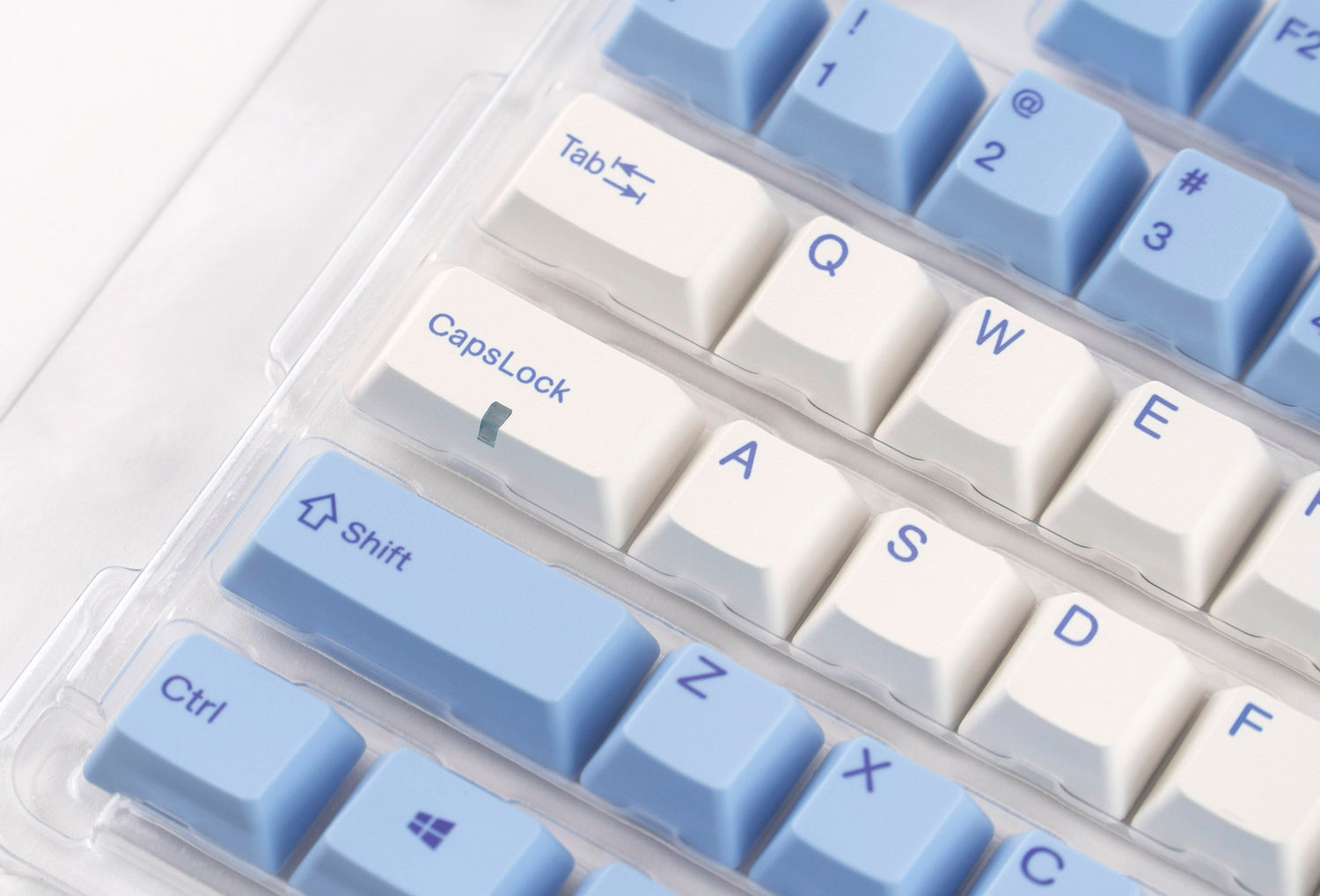 Varmilo Santorini White / Blue 108 Key Varmilo Profile Dye Sub PBT Key