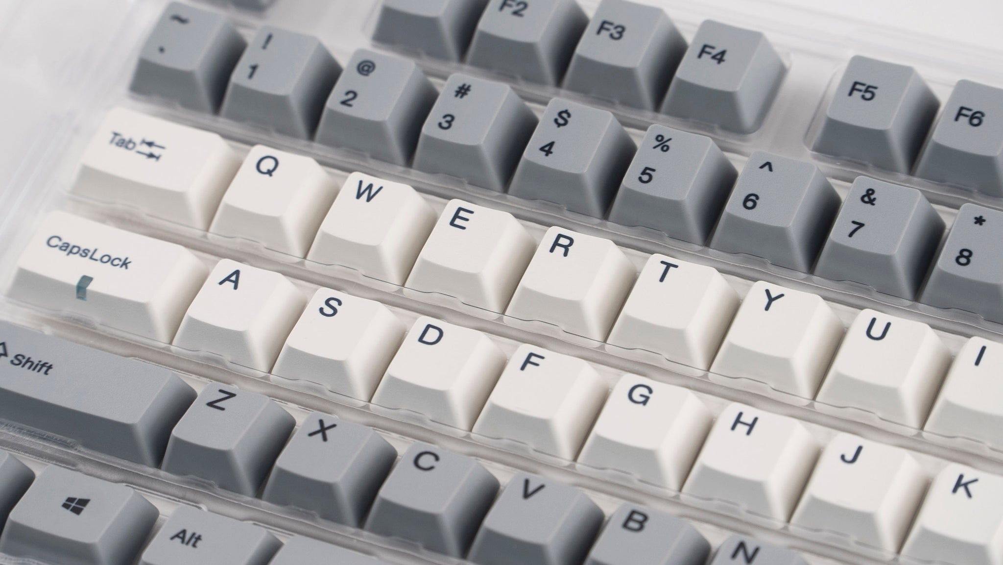 Varmilo Crystallized White / Grey 108 Key Varmilo Profile Dye Sub PBT