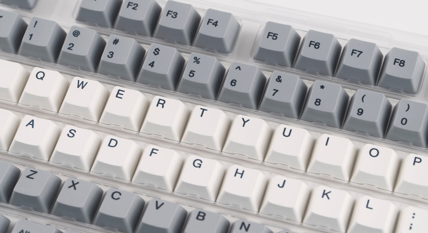 Varmilo Crystallized White / Grey 108 Key Varmilo Profile Dye Sub PBT