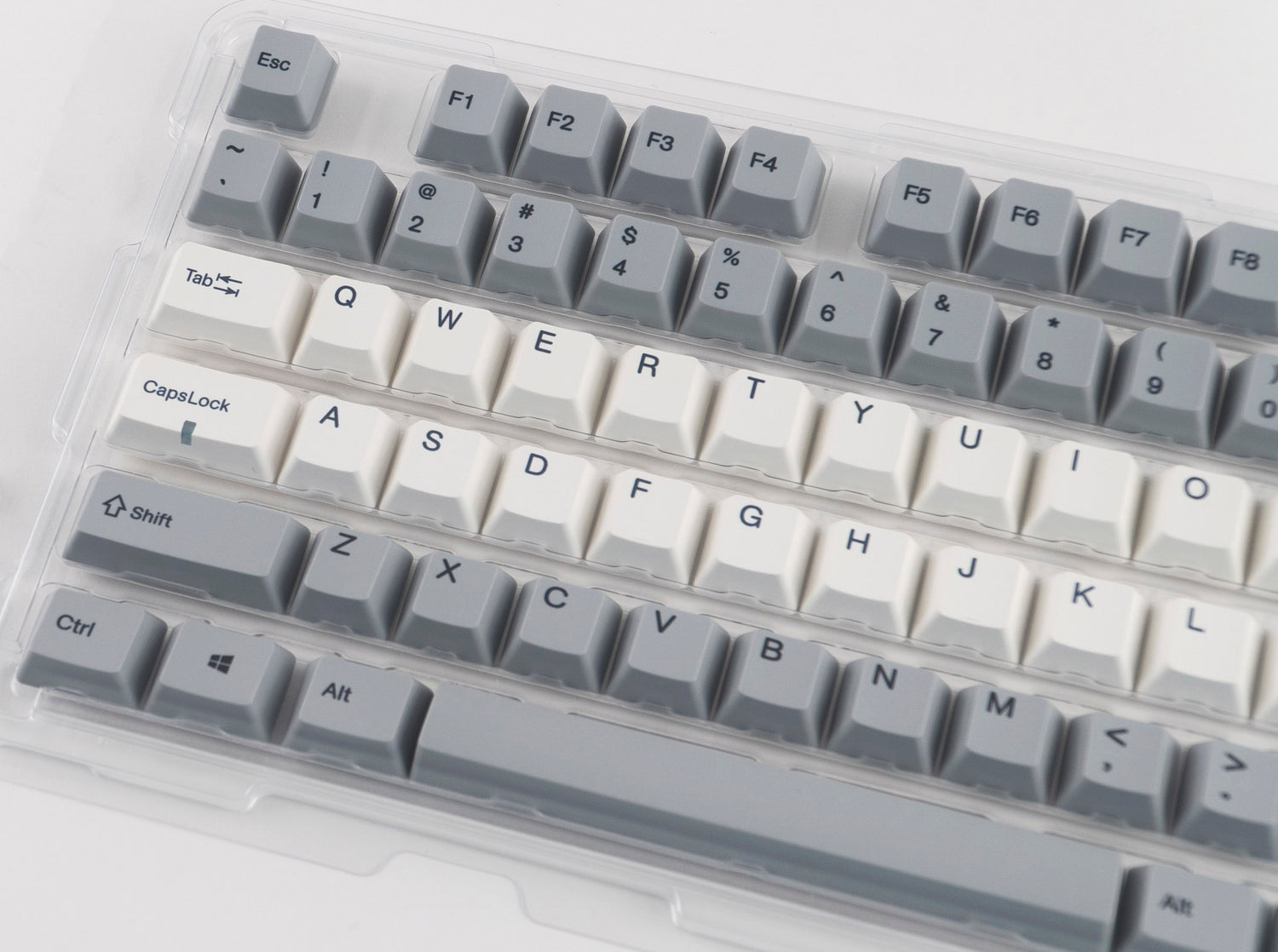 Varmilo Crystallized White / Grey 108 Key Varmilo Profile Dye Sub PBT