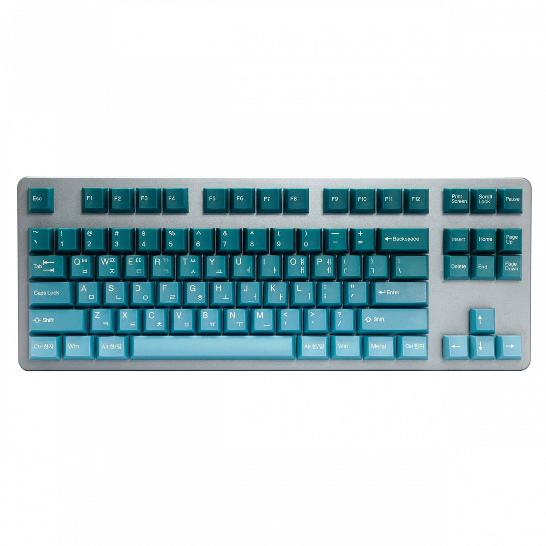 Tai-Hao Pine Green Gradient Hangul & English 117 Key Cubic Profile Dou