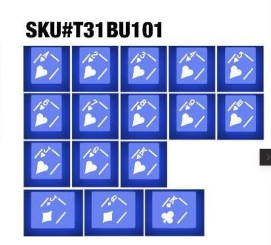 Cubic Profile Keycaps