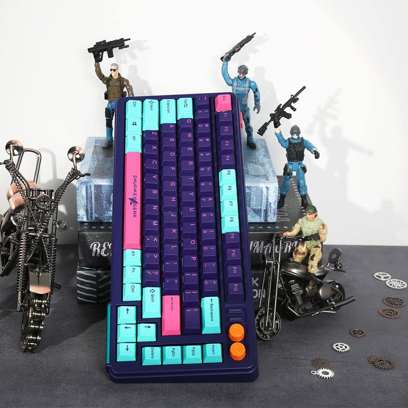 Shurikey Saizo 003 75% Bluetooth 5.0 White LED Double Shot ABS EC Mech