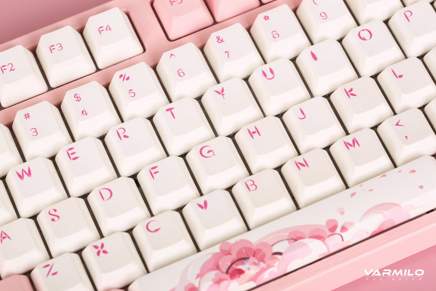 Varmilo VA Series V2 Sakura Round 2 Mechanical Keyboard