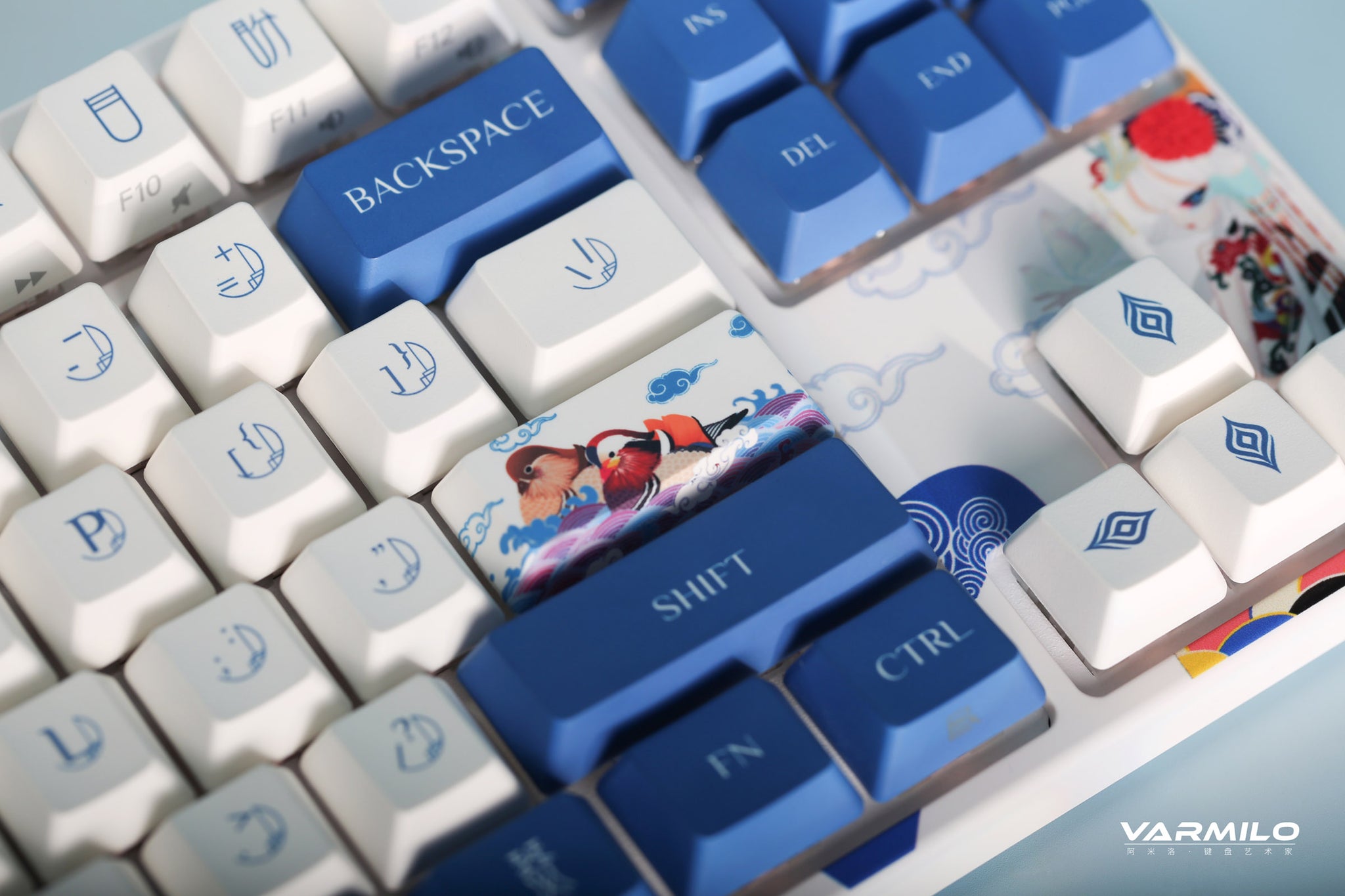 Varmilo VA Series V2 Love Birds Yang (I) TKL Mechanical Keyboard