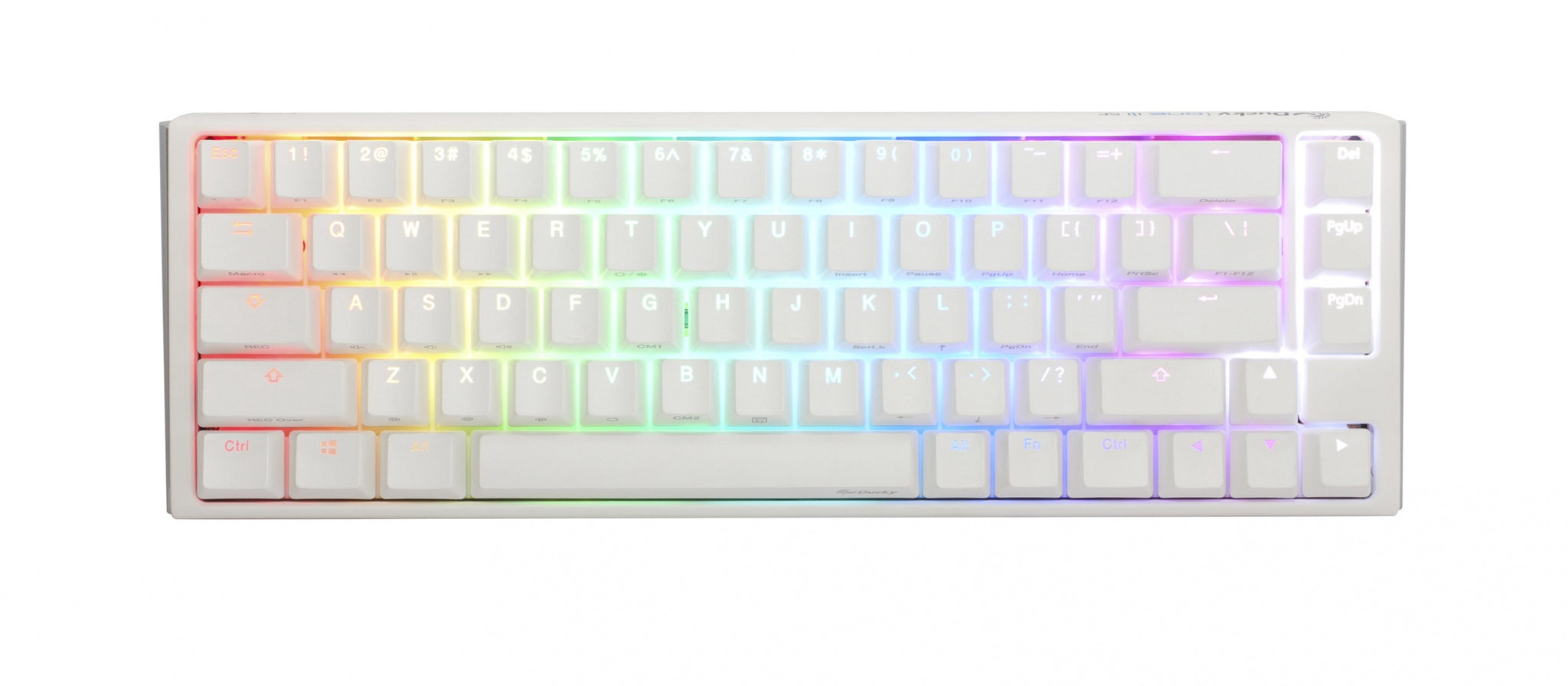 Ducky One 3 SF Pure White 65% Hotswap RGB Mechanical Keyboard w/ Quack