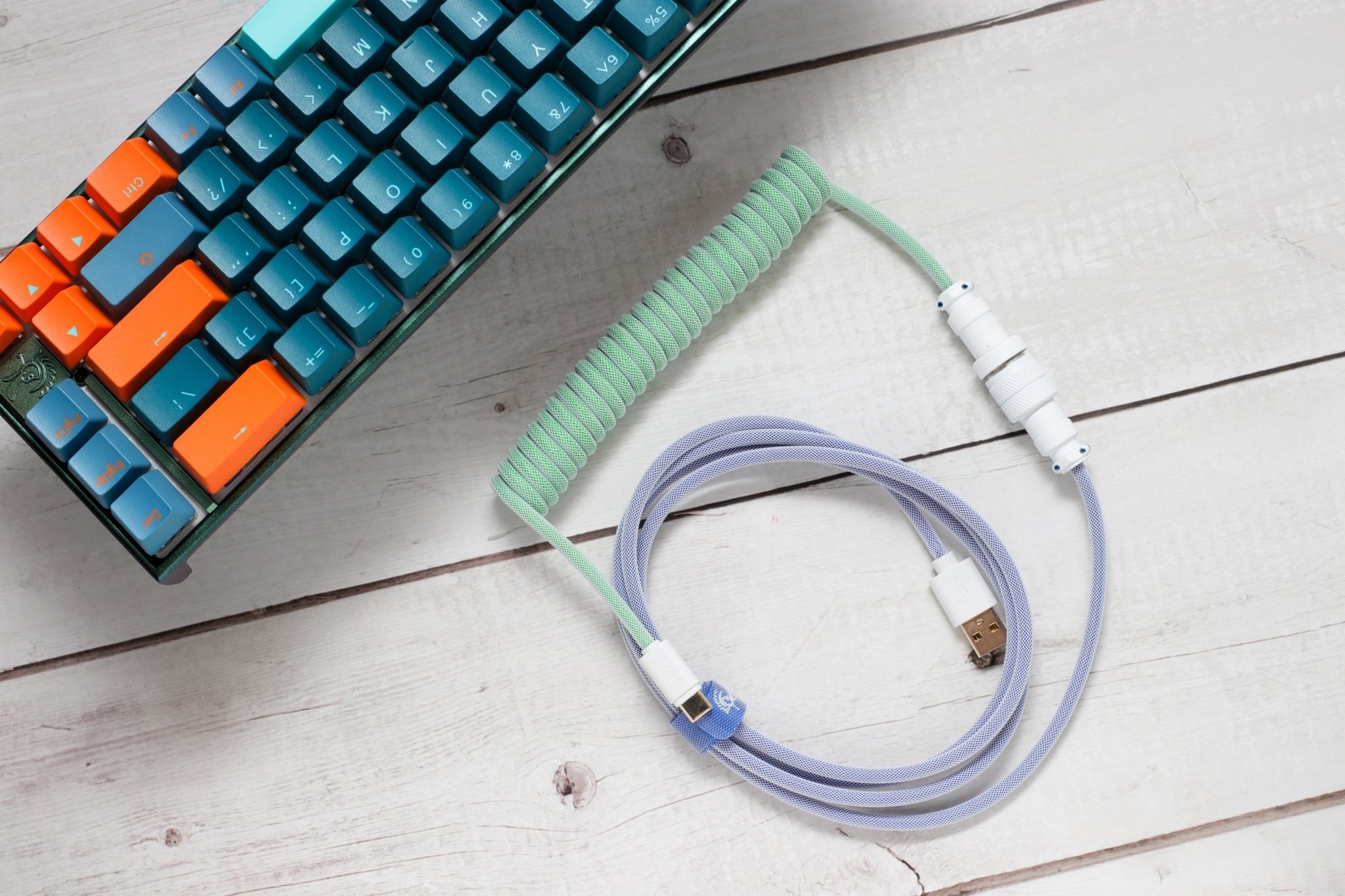Ducky Iris Premicord Custom USB Cable w/ Coil