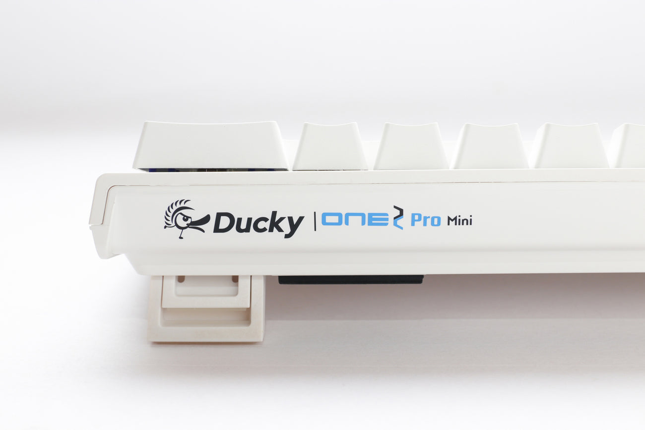 Ducky One 2 Mini Pro Pure White RGB LED 60% Double Shot PBT Mechanical