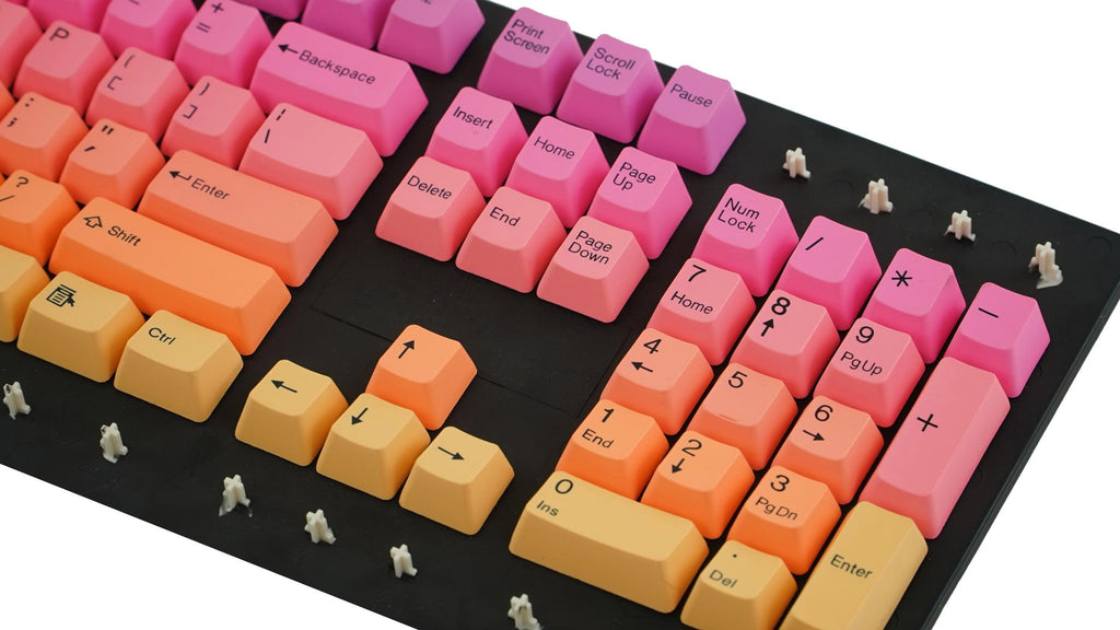Tai-Hao Sunshine 116 Key OEM Profile Double Shot PBT Keycap Set