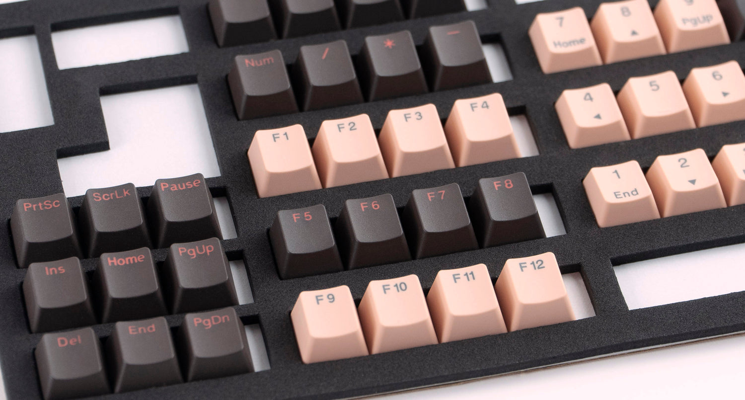 Ducky Rosa 108 Key OEM Profile PBT Seamless Double Shot Keycap Set