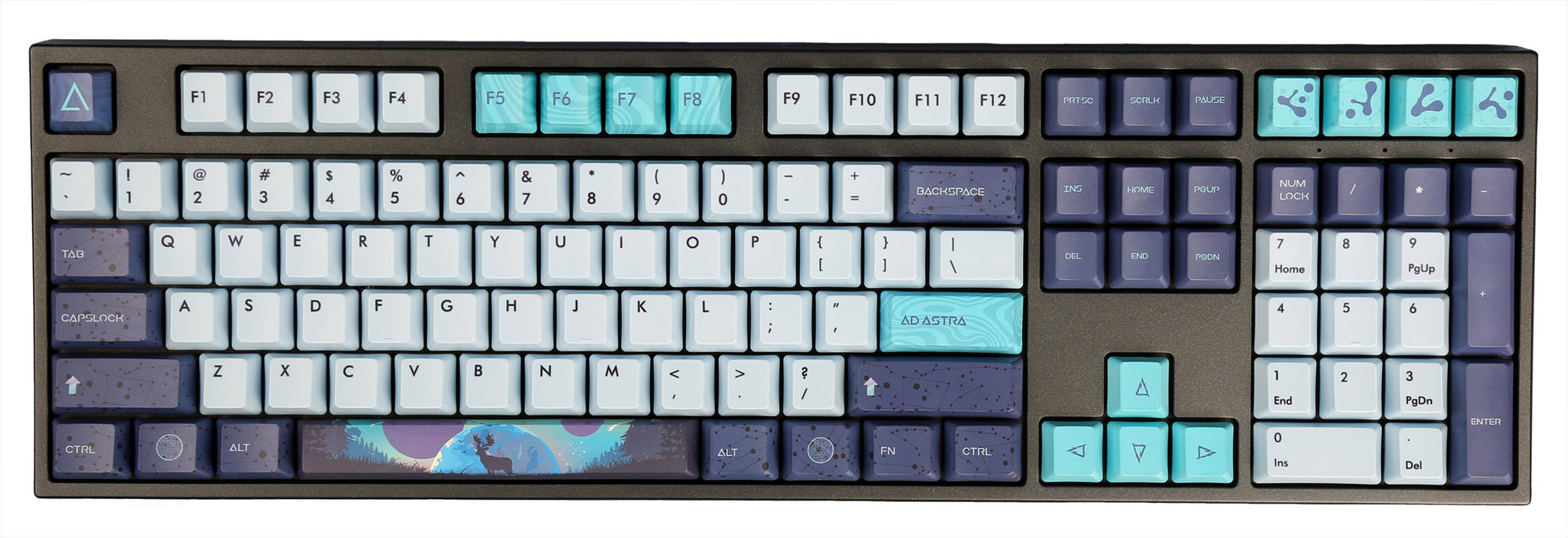 Varmilo MA Series V2 Aurora White LED EC Mechanical Keyboard