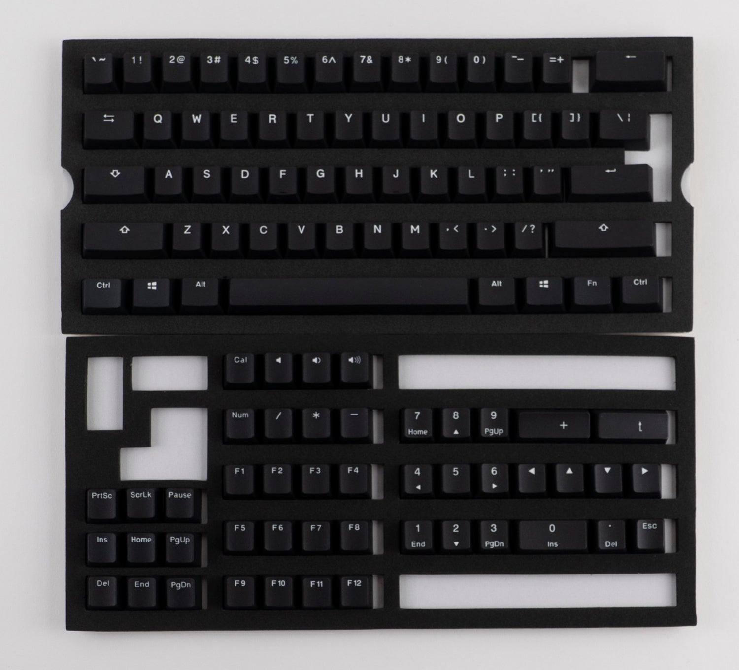 Ducky Phantom 108 Key OEM Profile PBT Seamless Double Shot Keycap Set