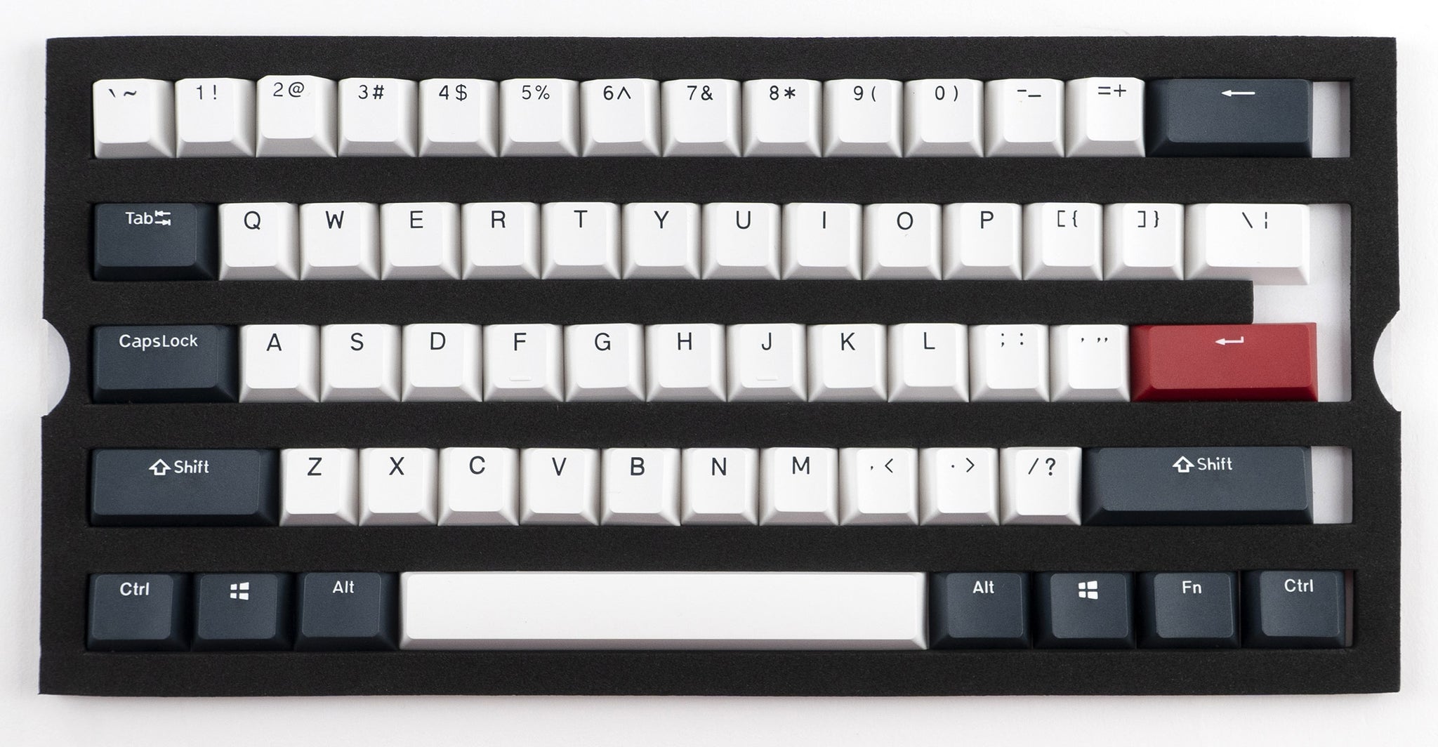 Ducky Tuxedo 108 Key Cherry Profile PBT Double Shot Keycap Set