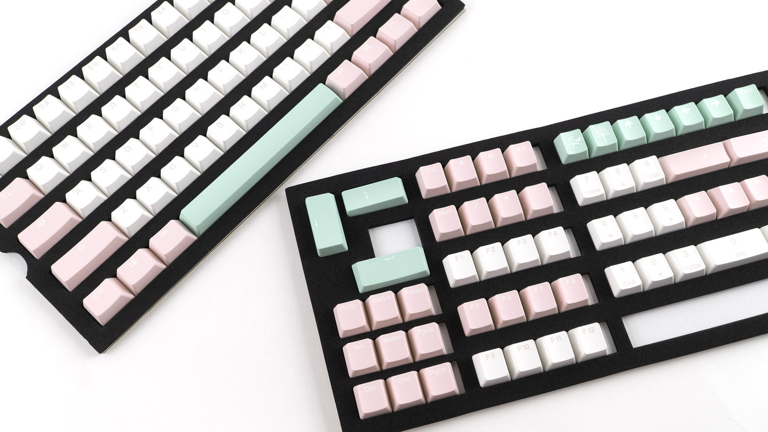 Ducky Cheese Peach 108 Key OEM Profile PBT Double Shot Keycap Set
