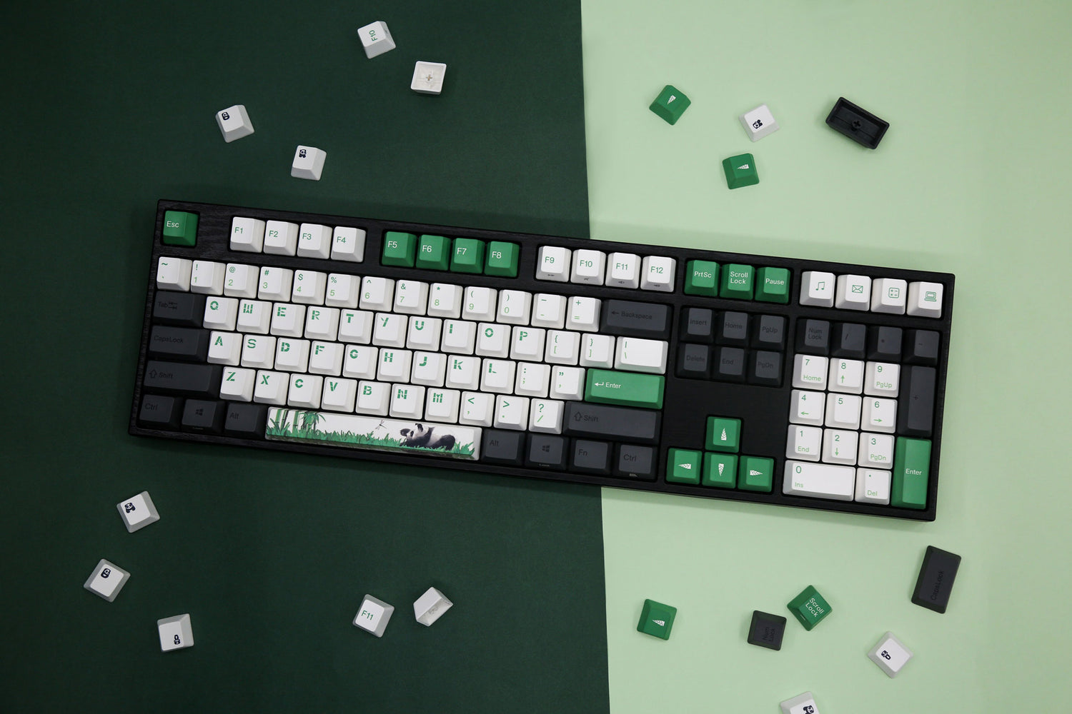 Varmilo VEA108 Panda R2 White LED Mechanical Keyboard