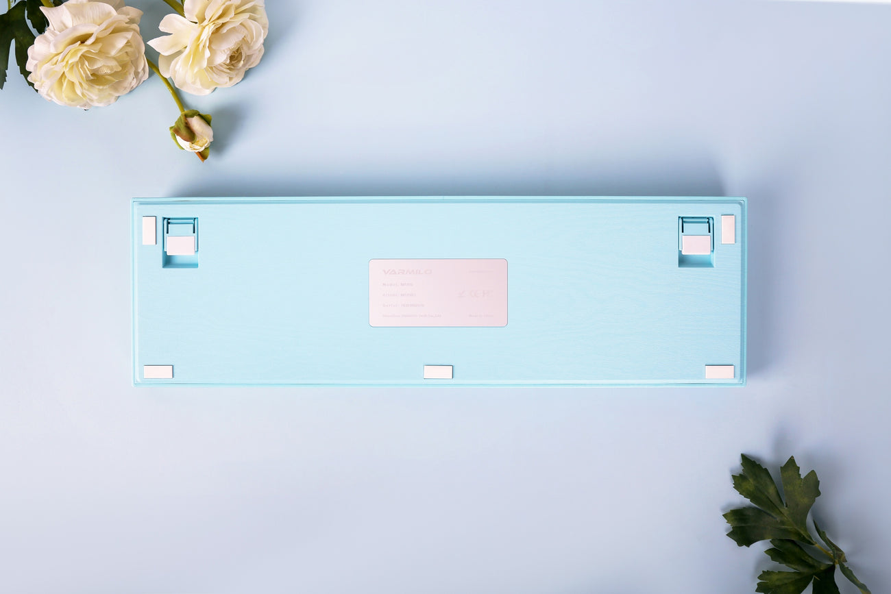 Varmilo VA108M Jasmine White LED Dye Sub PBT Mechanical Keyboard