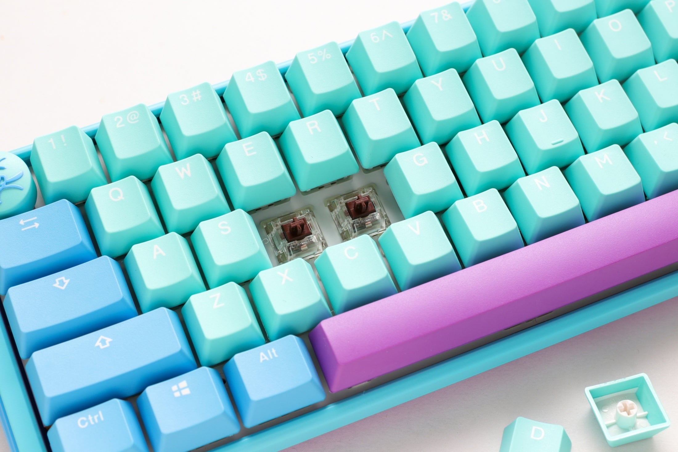 Ducky x MK One 3 SF Frozen Llama 65% Hotswap RGB Limited Edition Mecha