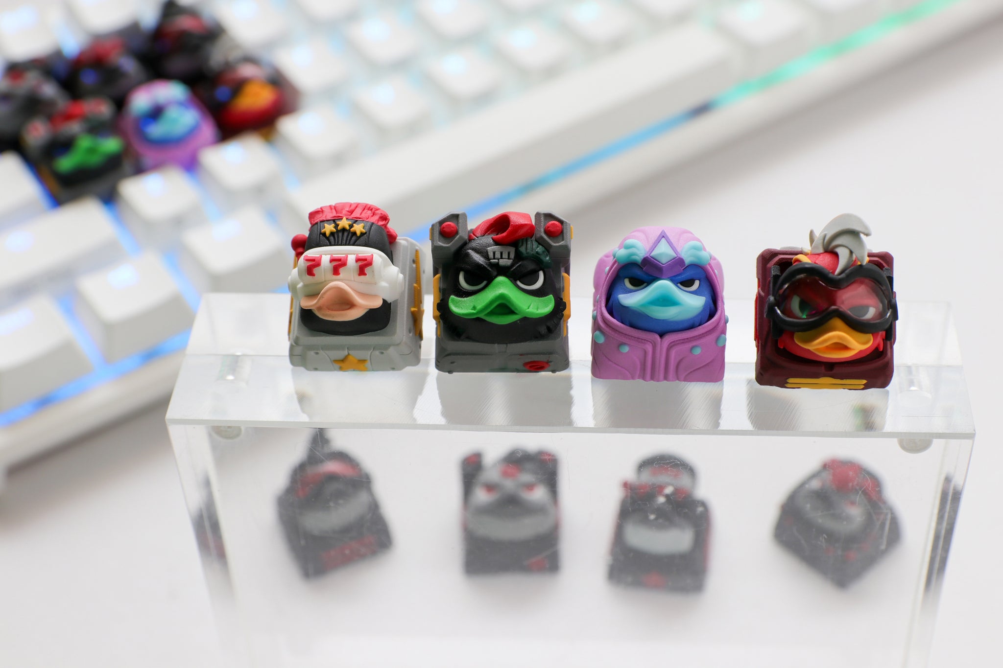 Hot Keys Project HKP x Ducky Ducky League Rocket Round 2 Artisan Keyca