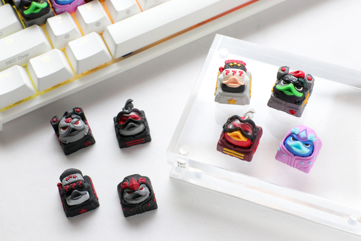Hot Keys Project HKP x Ducky Ducky League Aqua Duck Dark Villain Editi