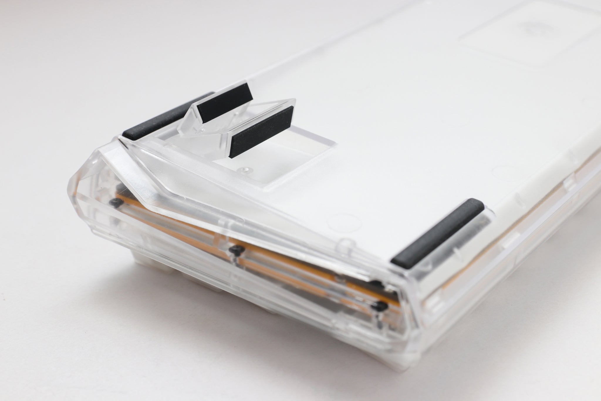 Ducky One 3 Mini Aura Clear White 60% Hotswap RGB LED Double Shot ABS