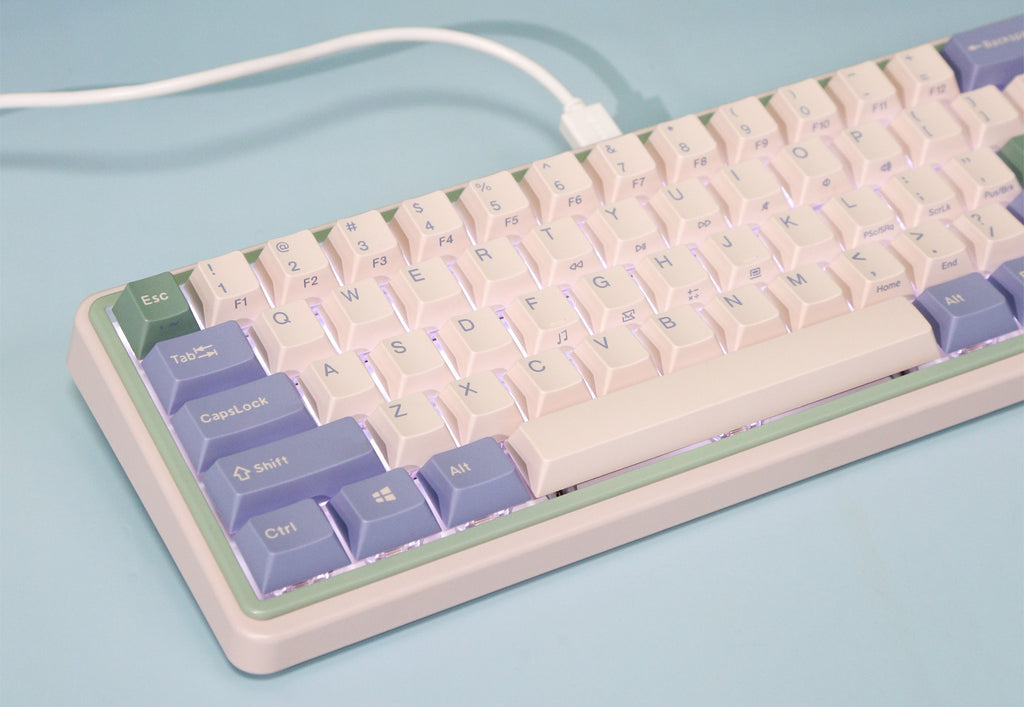 Varmilo Minilo VXT67 Eucalyptus 65% Hotswap Wireless RGB Mechanical Ke