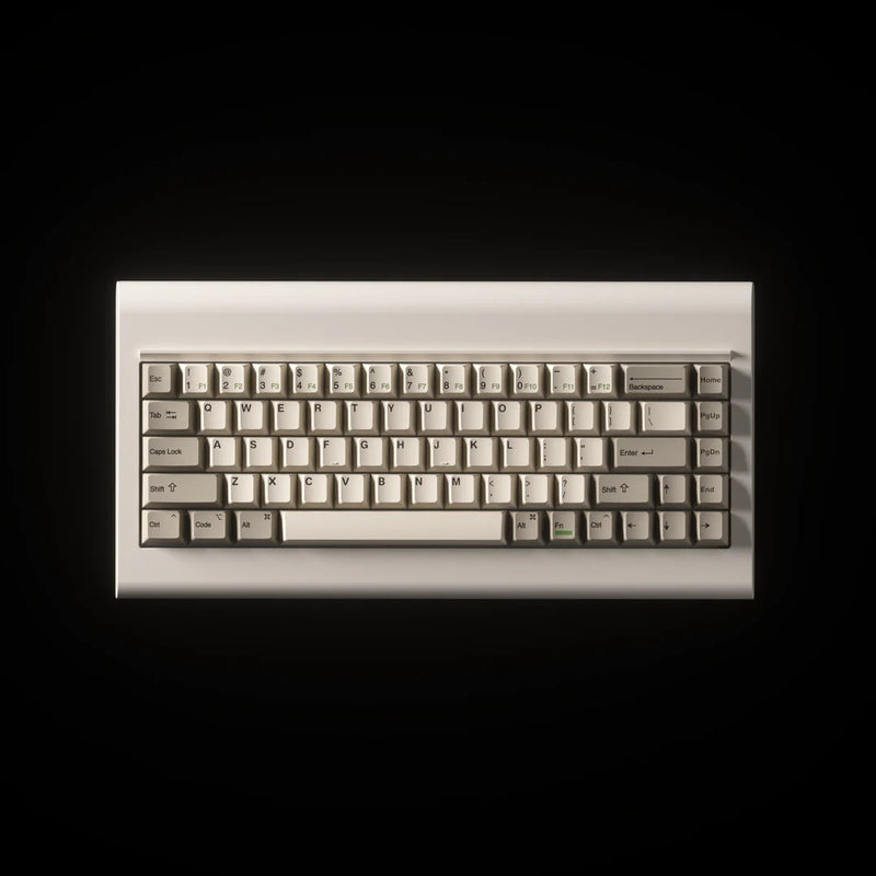 Vortex PC66 68-Key Beige 65% Hotswap Wireless Mechanical Keyboard