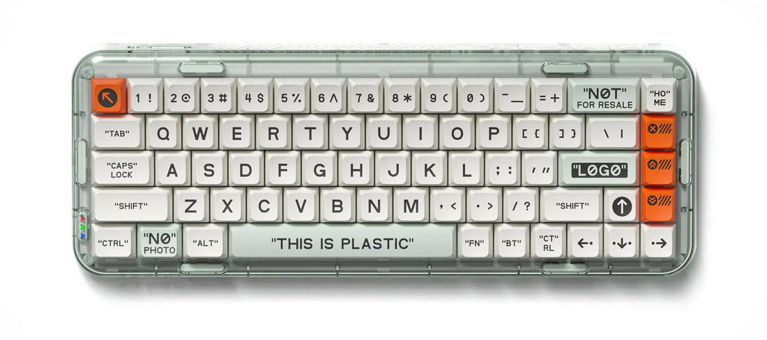 MelGeek Mojo68 RGB LED 65% Double Shot PBT Mechanical Keyboard