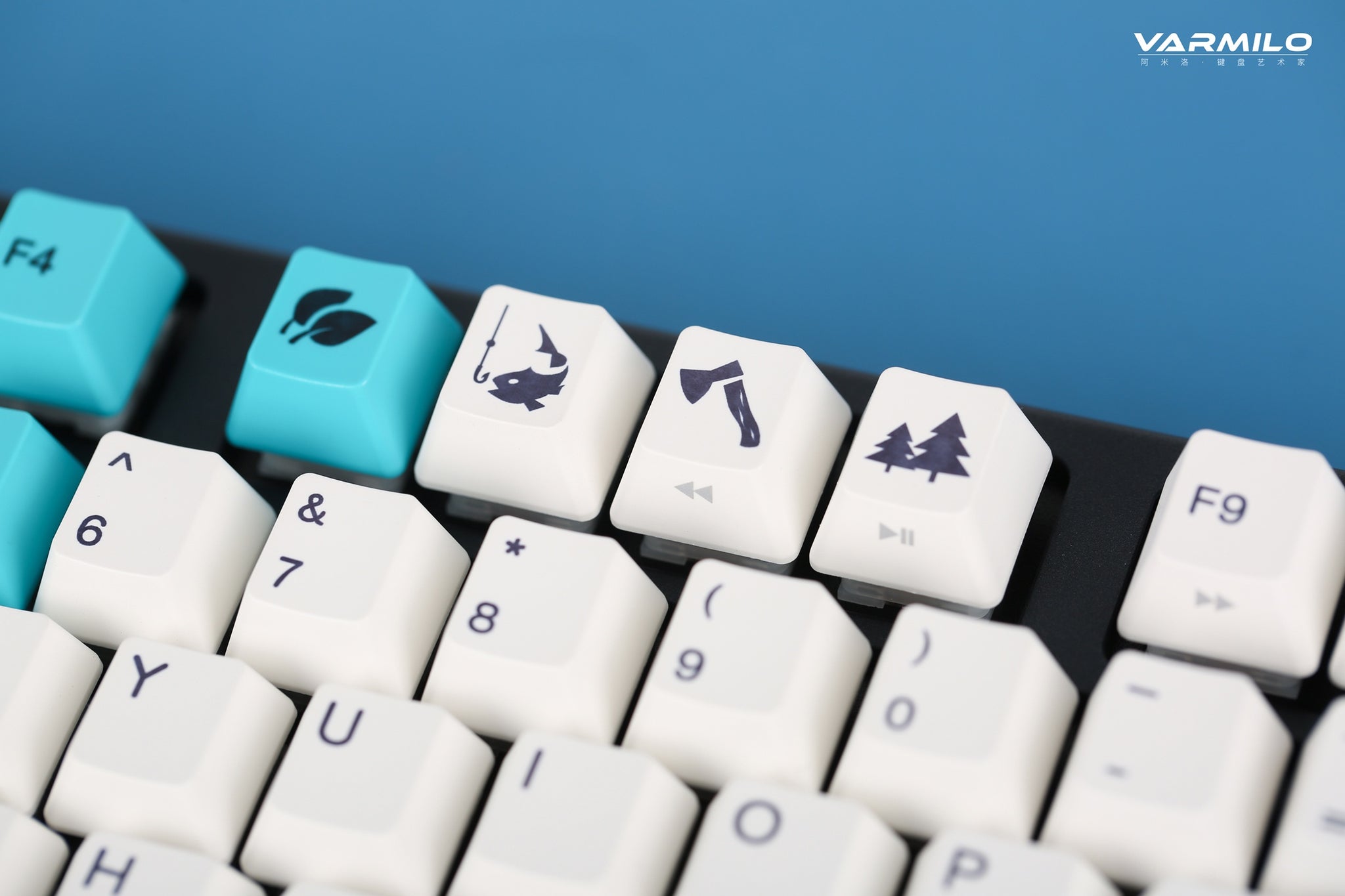 Varmilo VA Series V2 Summit Round 1 TKL White LED PBT Mechanical Keybo