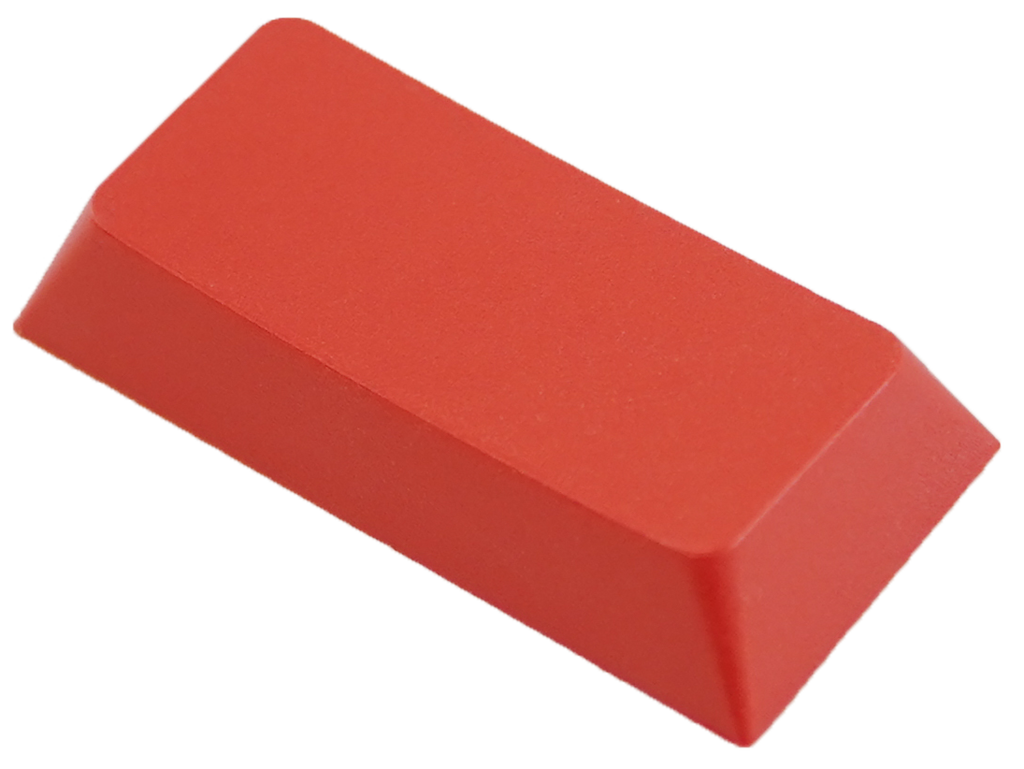 Leopold Red Enter Blank Cherry Profile PBT Keycap