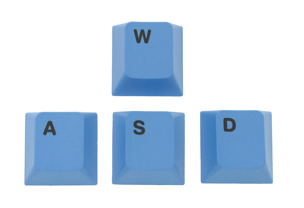 Leopold Blue WASD 4 Key Cherry Profile PBT Keycap Set