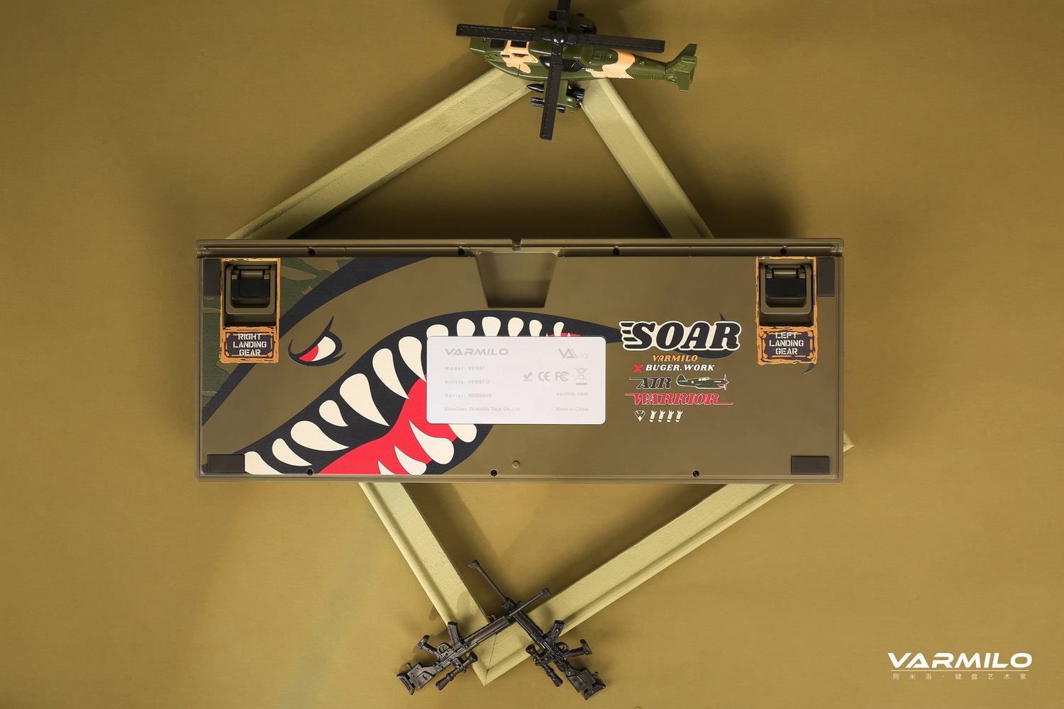Varmilo VA Series V2 Warrior Soar TKL Mechanical Keyboard