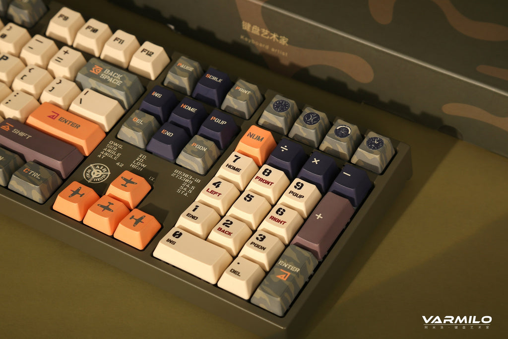 Varmilo VA Series V2 Warrior Soar Dye Sub PBT Mechanical Keyboard