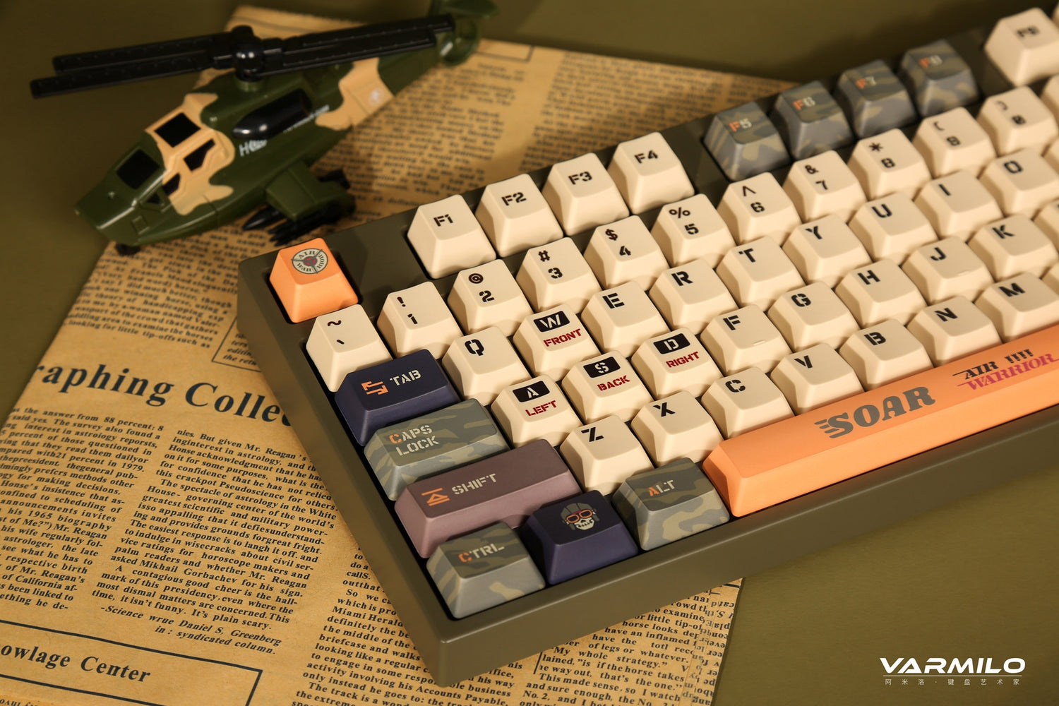 Varmilo VA Series V2 Warrior Soar Dye Sub PBT Mechanical Keyboard