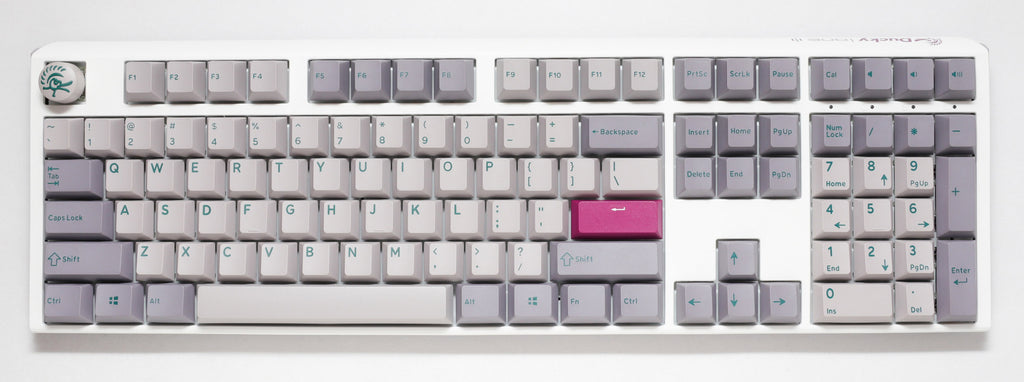 Ducky One 3 Mist Grey Hotswap QUACK Mechanical Keyboard