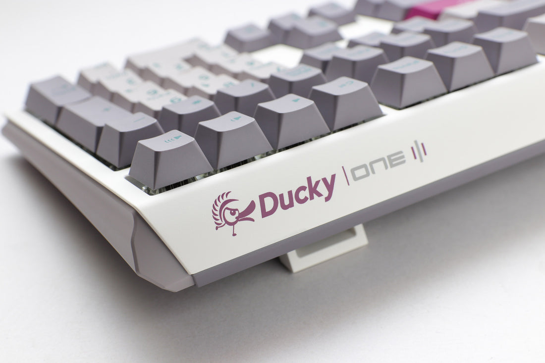 Ducky One 3 Mist Grey Hotswap QUACK Mechanical Keyboard