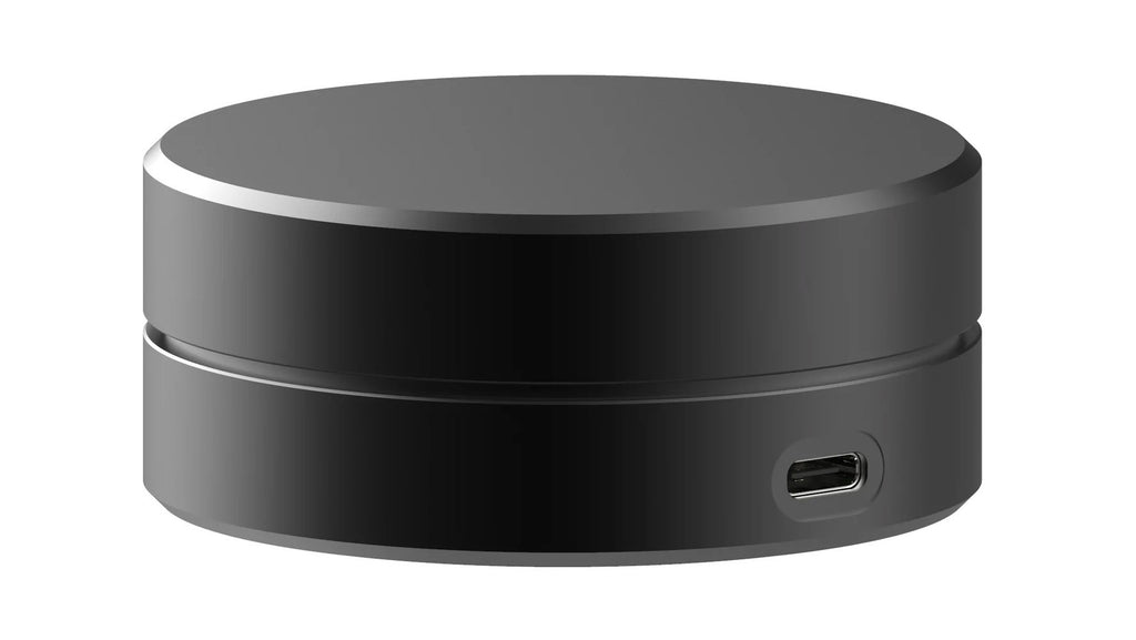 Binepad Low Profile Black CNC Machined Rotary Encoder Knob