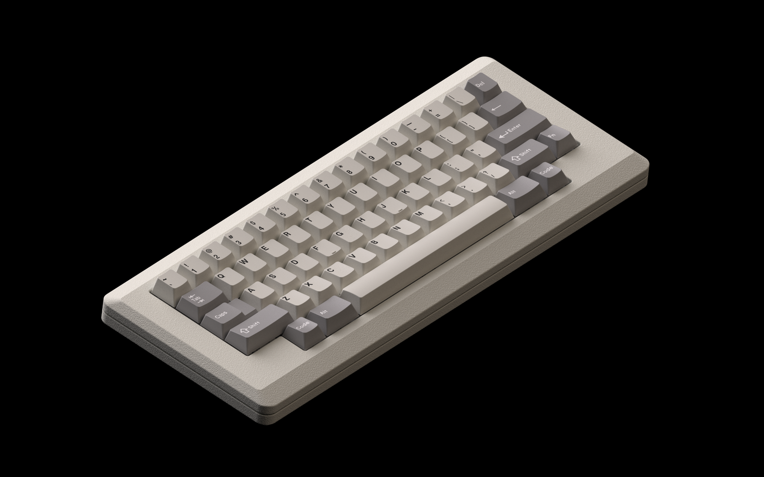 Vortex M0110 7u QMK 60% Hotswap Dye Sub PBT Mechanical Keyboard