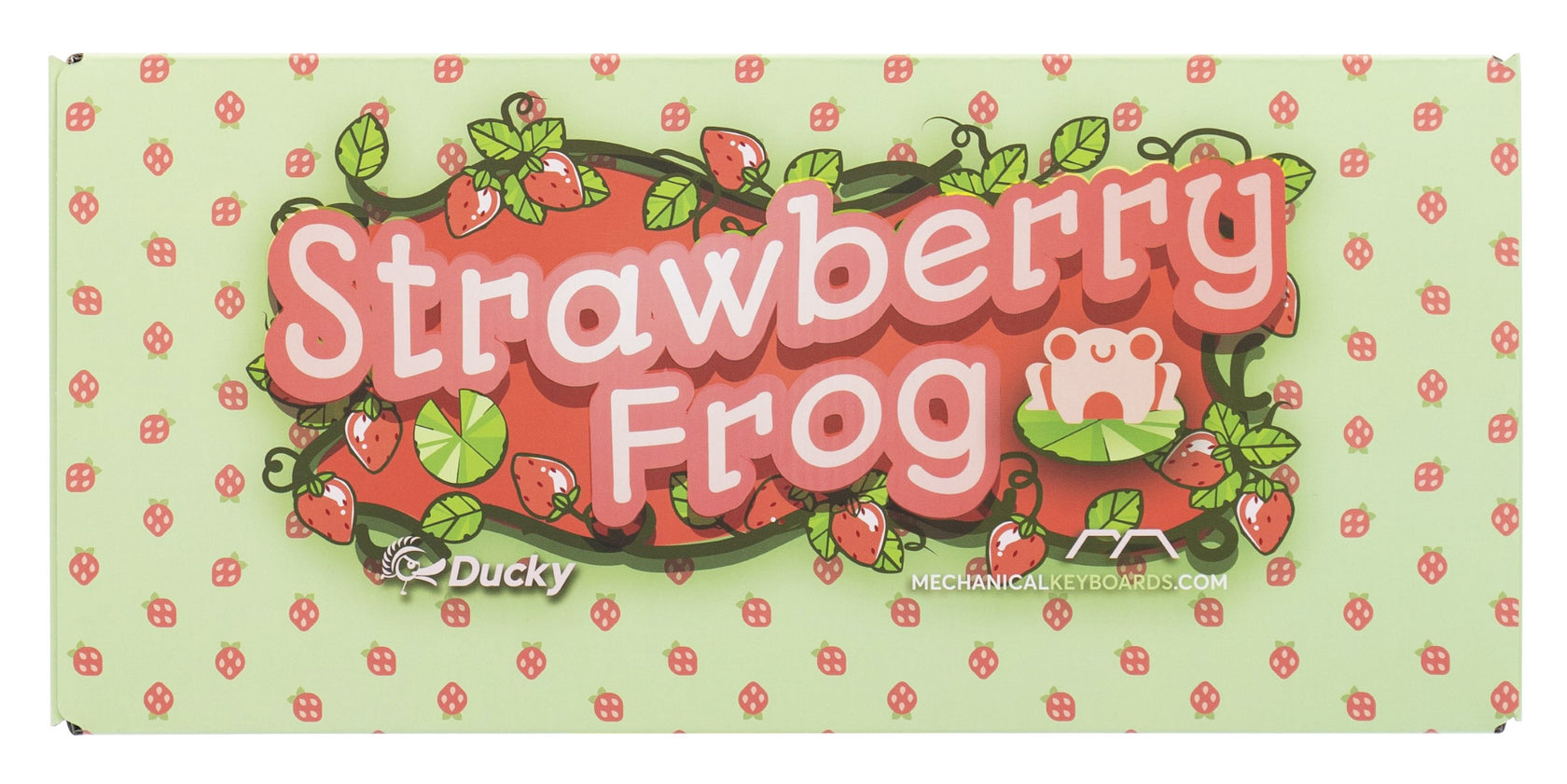 Ducky x MK Strawberry Frog One 3 TKL Hotswap RGB Keyboard w/ Quack Mec