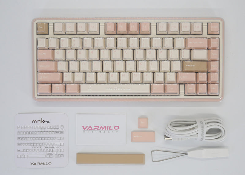 Varmilo Minilo VXT81 Mendozae 75% Hotswap Wireless RGB Keyboard