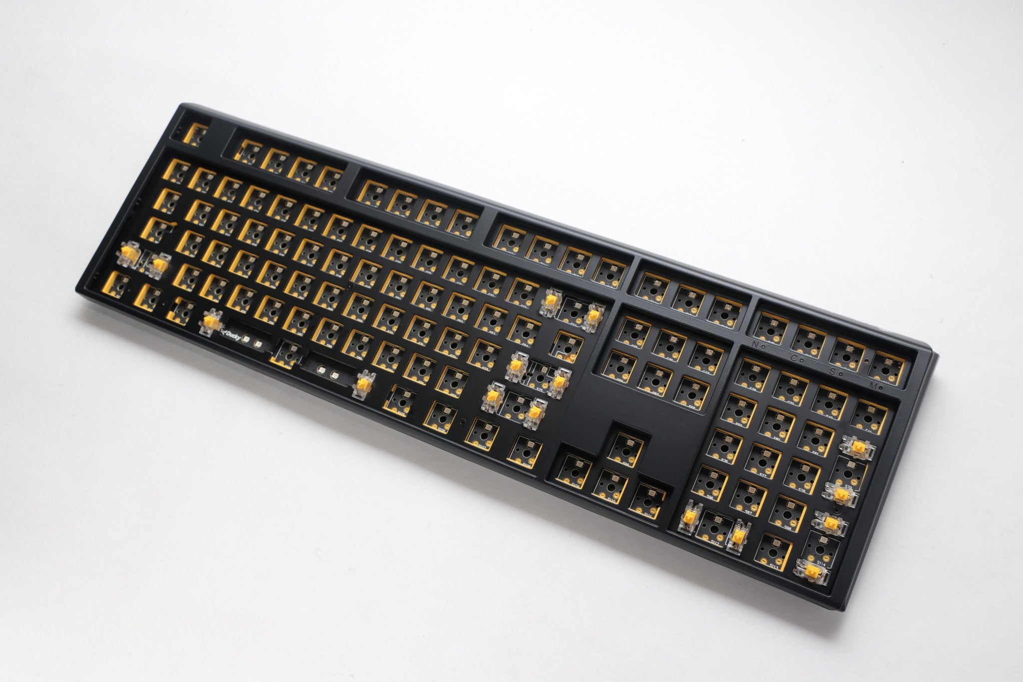 Ducky One 3 Black Barebones Hotswap RGB Mechanical Keyboard