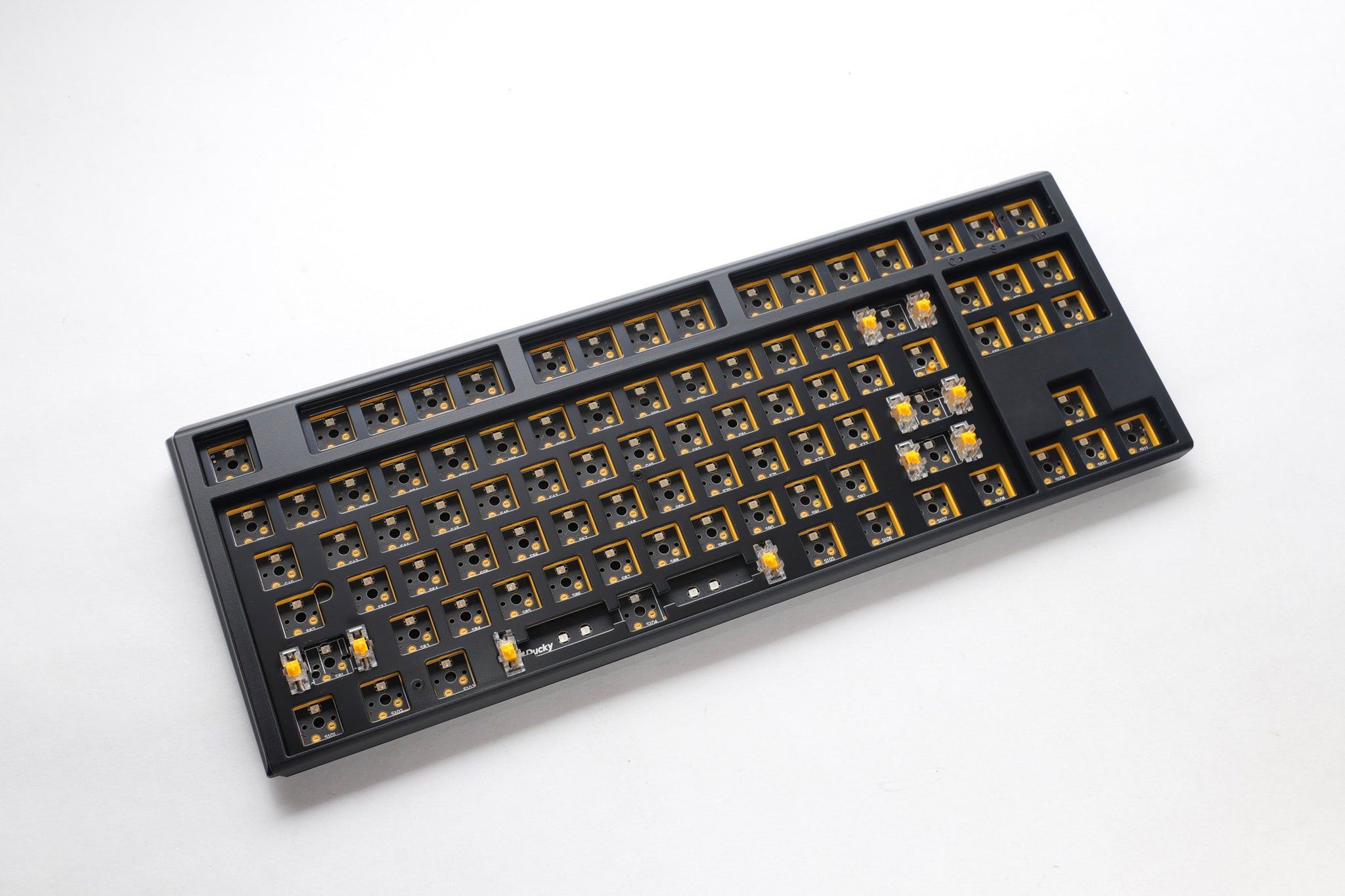 Ducky One 3 TKL Black Barebones Hotswap RGB Mechanical Keyboard