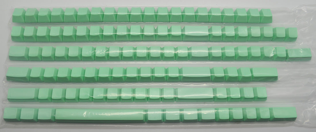 MK Mint Blank 108 Key OEM Profile PBT Keycap Set