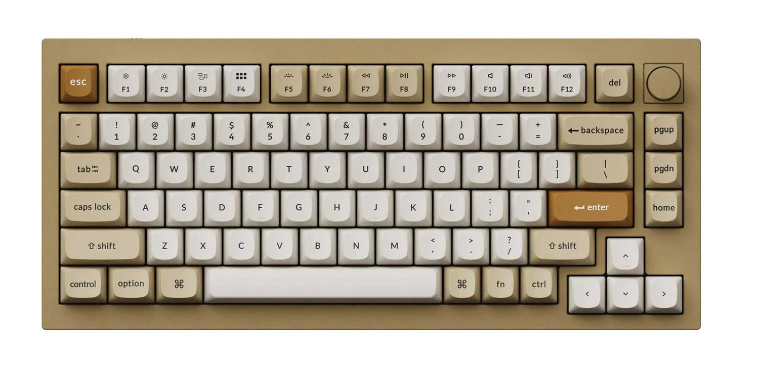 Keychron Q1 V2 w/ Knob Special Edition Aluminum 75% Hotswap RGB Win