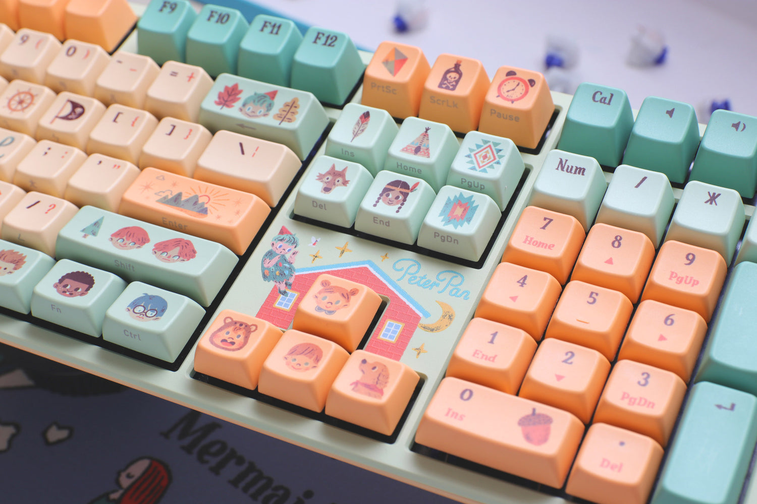 Ducky x Dimanche Peter Pan One 2 Pro Dye Sub PBT Limited Mechanical Ke